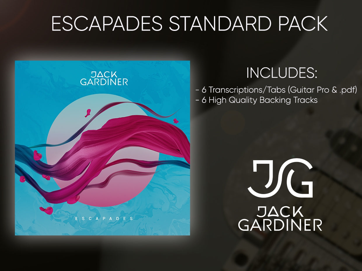 Escapades (Tabs/Backing Tracks) – Jack Gardiner