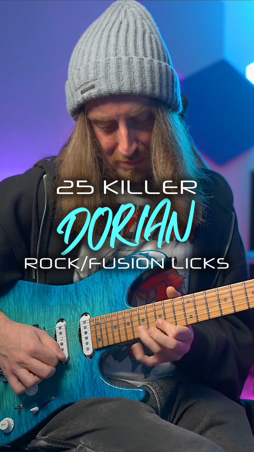 25 Killer Dorian Rock/Fusion Licks – Jack Gardiner